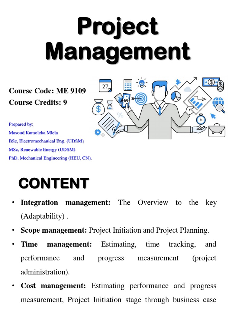 L1+L2+L3-Project Integration Management2 | PDF | Project Management | Business