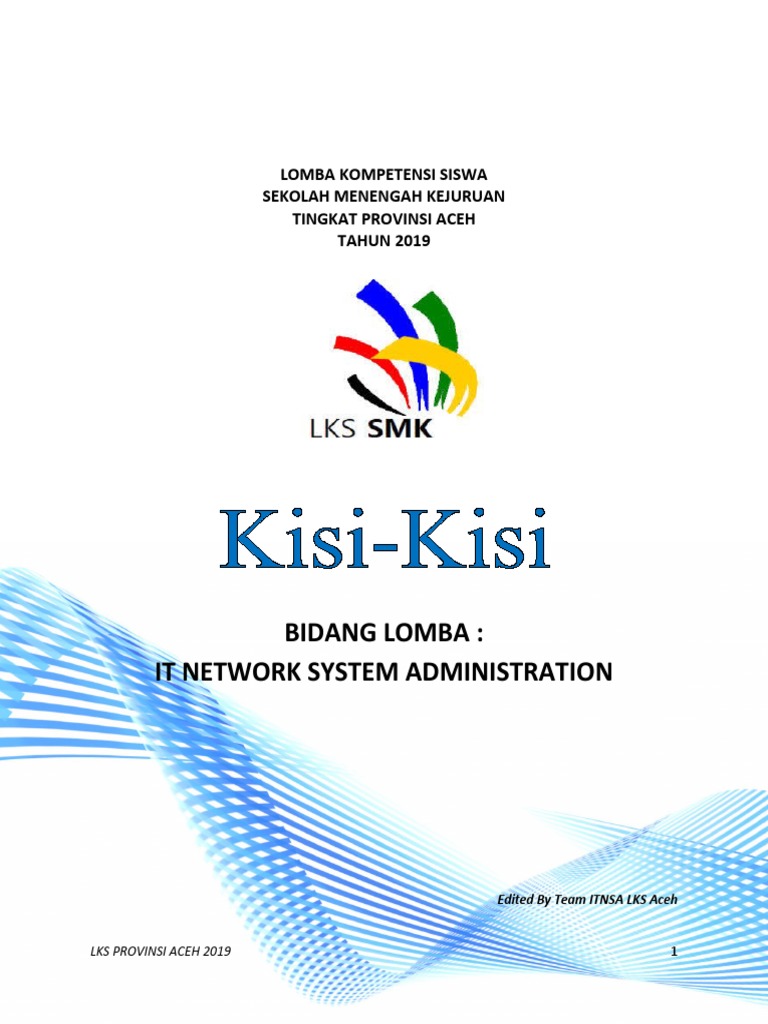 Lomba IT Network Systems Aceh 2019 | PDF | Komputer