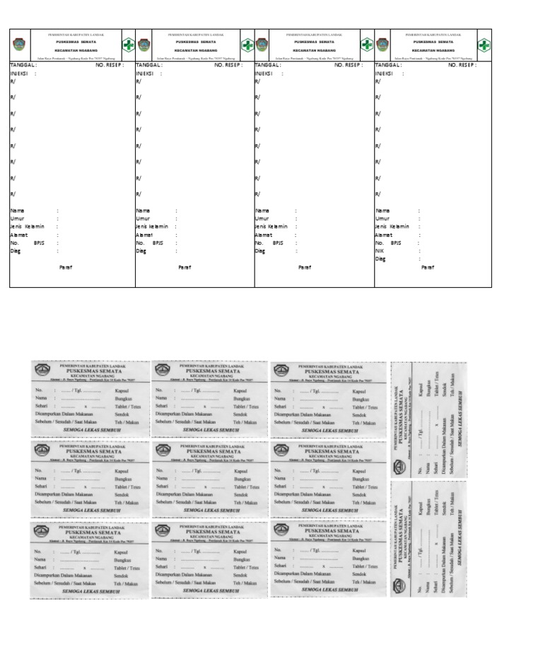 Resep Obat Asli | PDF