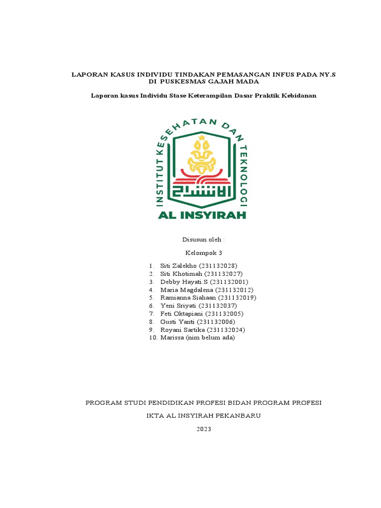 Laporan Kasus KDPK Kelompok 3 | PDF | Kesehatan Holistik