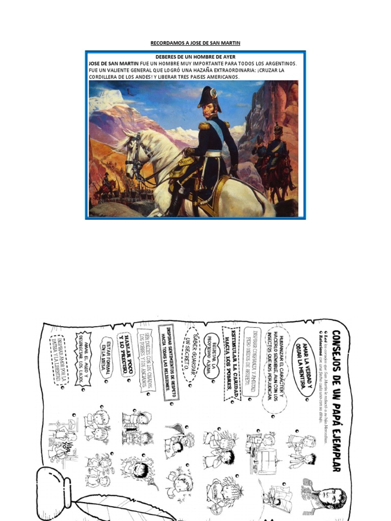 Legado de José de San Martín y su H | PDF