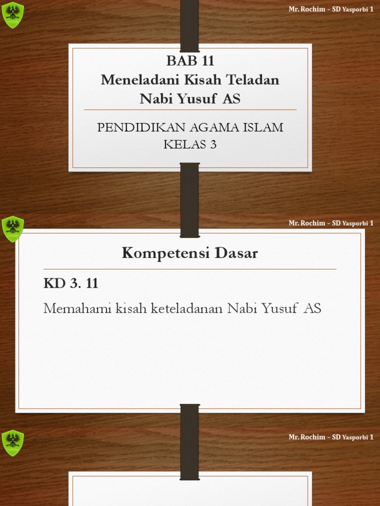 BAB 11 Pendidikan Agama Islam Kelas 3 | PDF | Ilmu Sosial | Seni