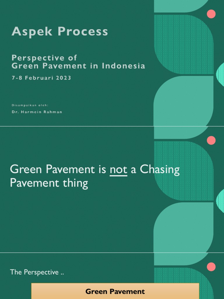 Green Pavement 3 r1 - HR | PDF | Road Infrastructure | Pedestrian ...