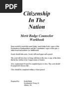 Citizenship in The Nation | PDF | Boy Scouts Of America | Scouting