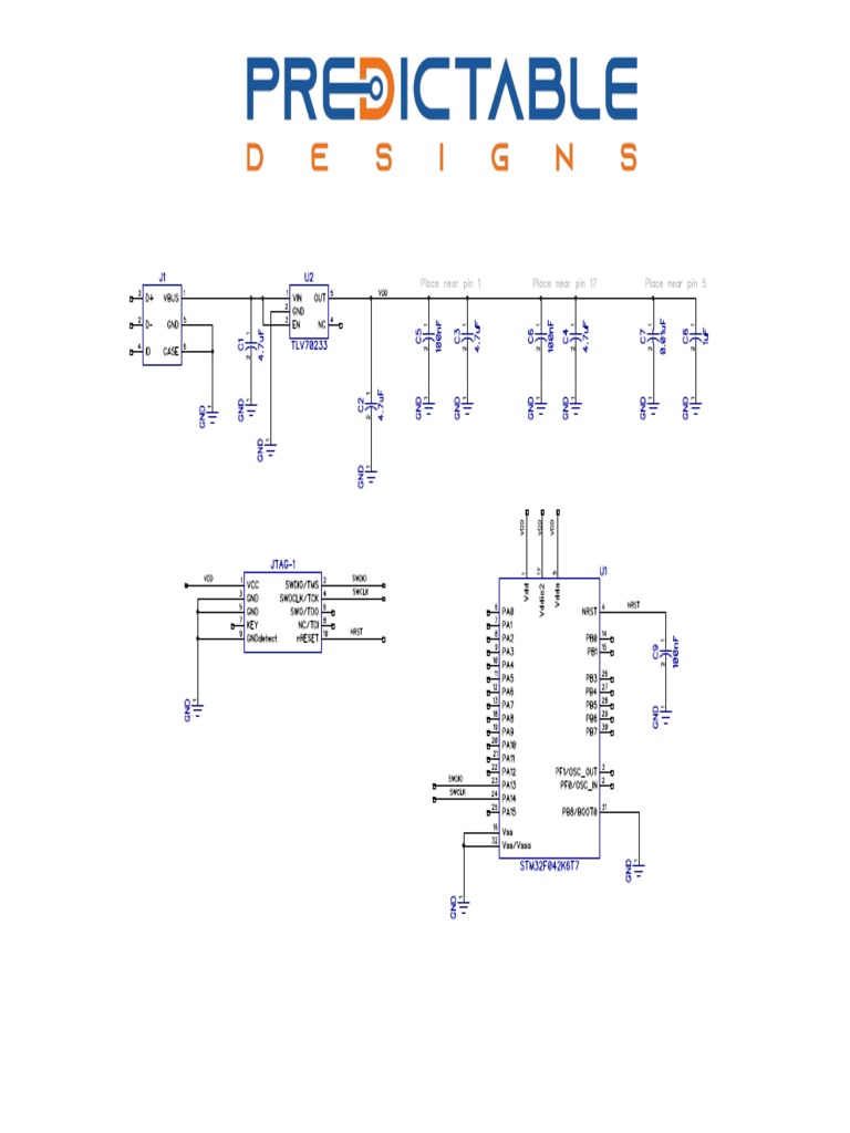Tutorial STM32 PCB Schematic | PDF