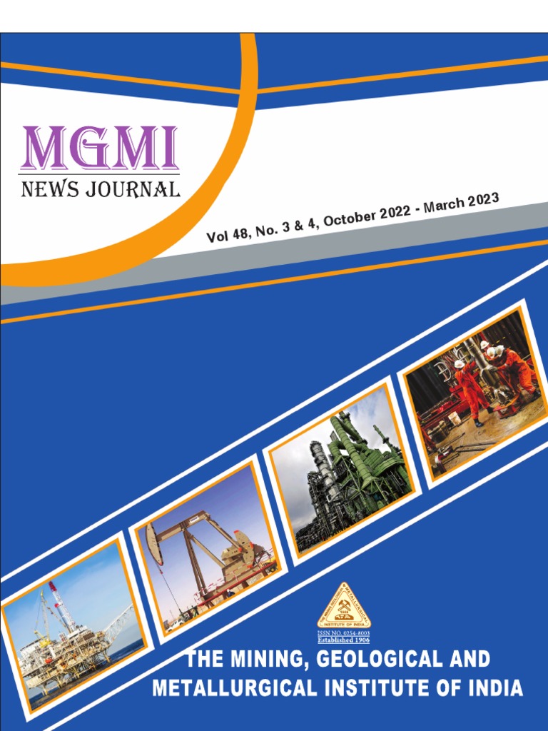 MGMI News Journal Vol.48 No.3&4 October 2022 - March 2023 | PDF ...