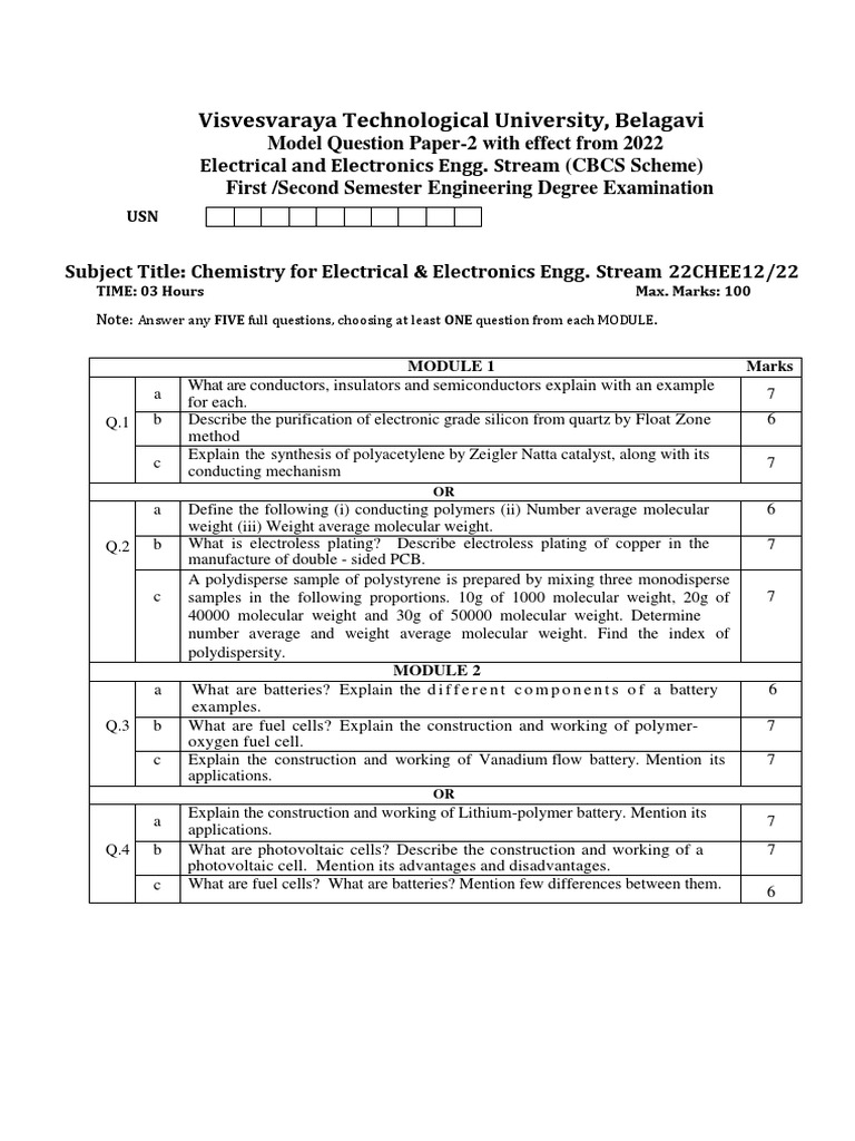 22 CHEE12 Set 2 | PDF | Chemistry | Applied And Interdisciplinary Physics