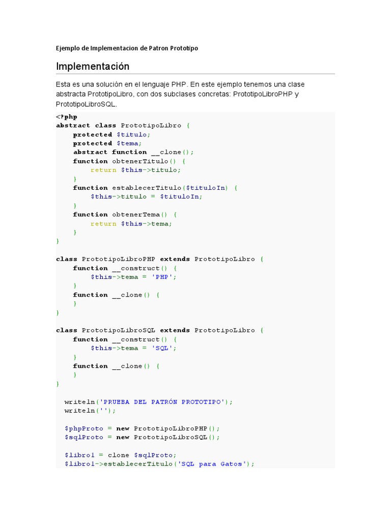 Implementación Prototipo en PHP, C# y Java | PDF | C Sharp (lenguaje de programación) | Software