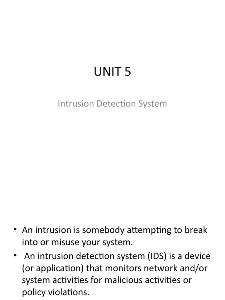 Unit 5 IDS | PDF | Systems Engineering | System Software