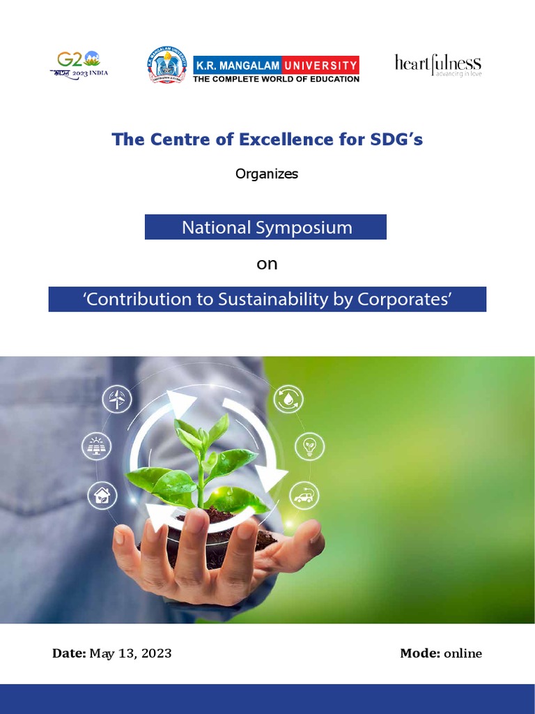 Contribution To Sustainability by Corporates6 | PDF | Sustainability ...