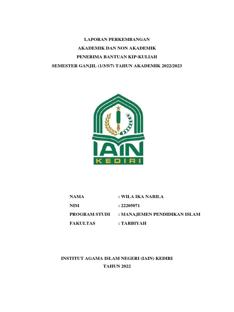 Wila Ika Nabila - Mpi - 2022 - Tarbiyah-1 | PDF