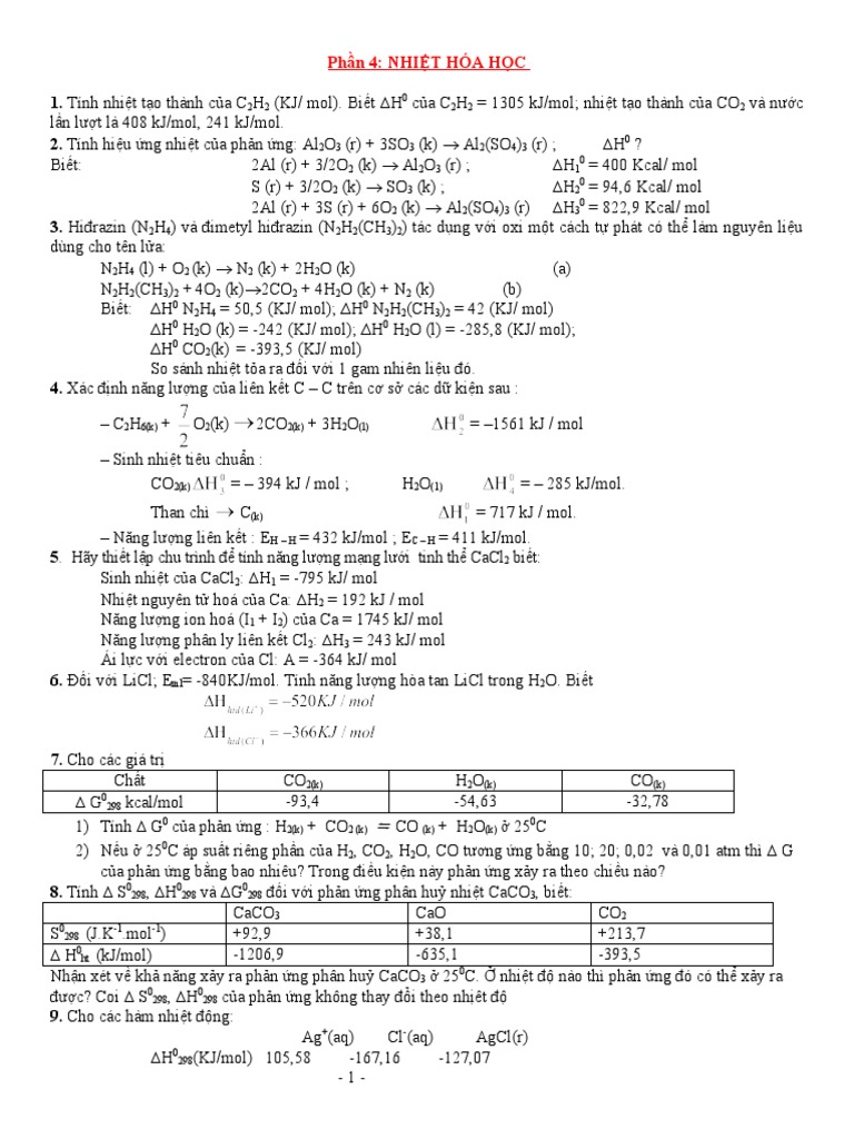 Nhiet, Toc Do, CBHH | PDF