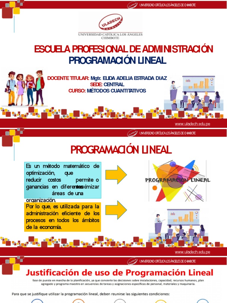 Programación Lineal | PDF | Programación lineal | Matemáticas Aplicadas