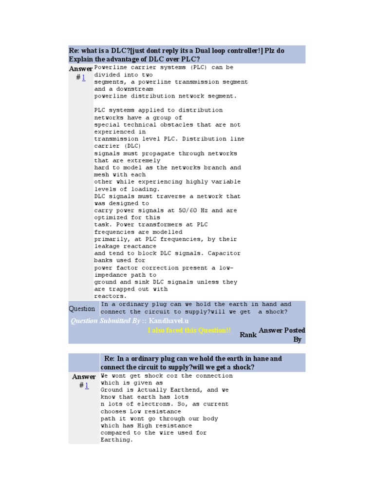 Electrical Questions | PDF | Transformer | Ac Power