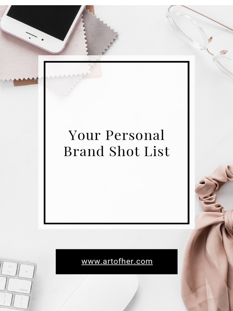 Your Personal Brand Shot List | Download Free PDF | Brand | Marketing