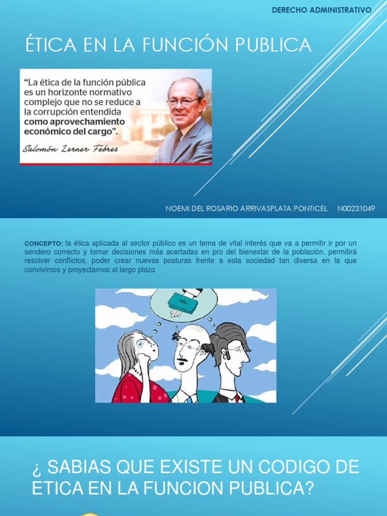 ética En La Función Publica Descargar Gratis Pdf Administración