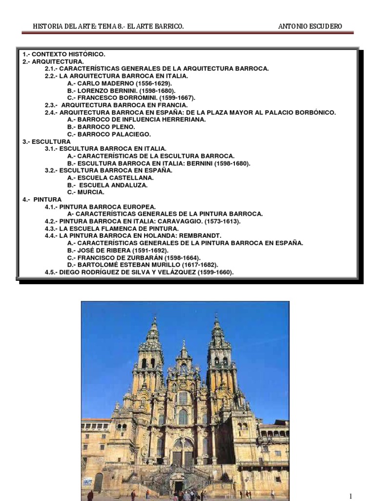 Arte Barroco | PDF | Barroco | Escultura