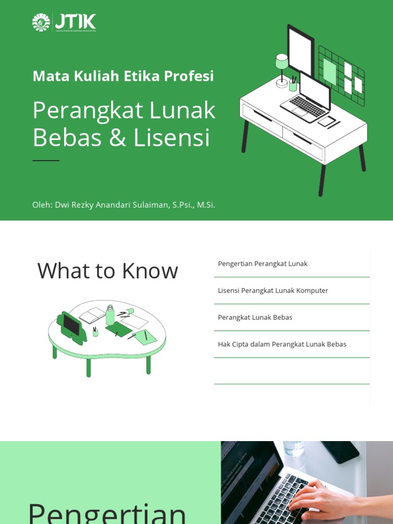Lisensi Perangkat Lunak dan Kebebasan Pengguna | PDF
