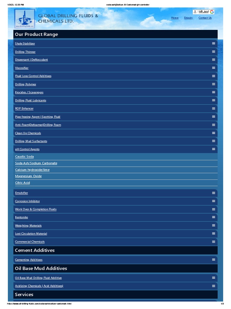 Soda Ash - Sodium Bi Carbonate - PH Controller | PDF | Sodium Carbonate ...