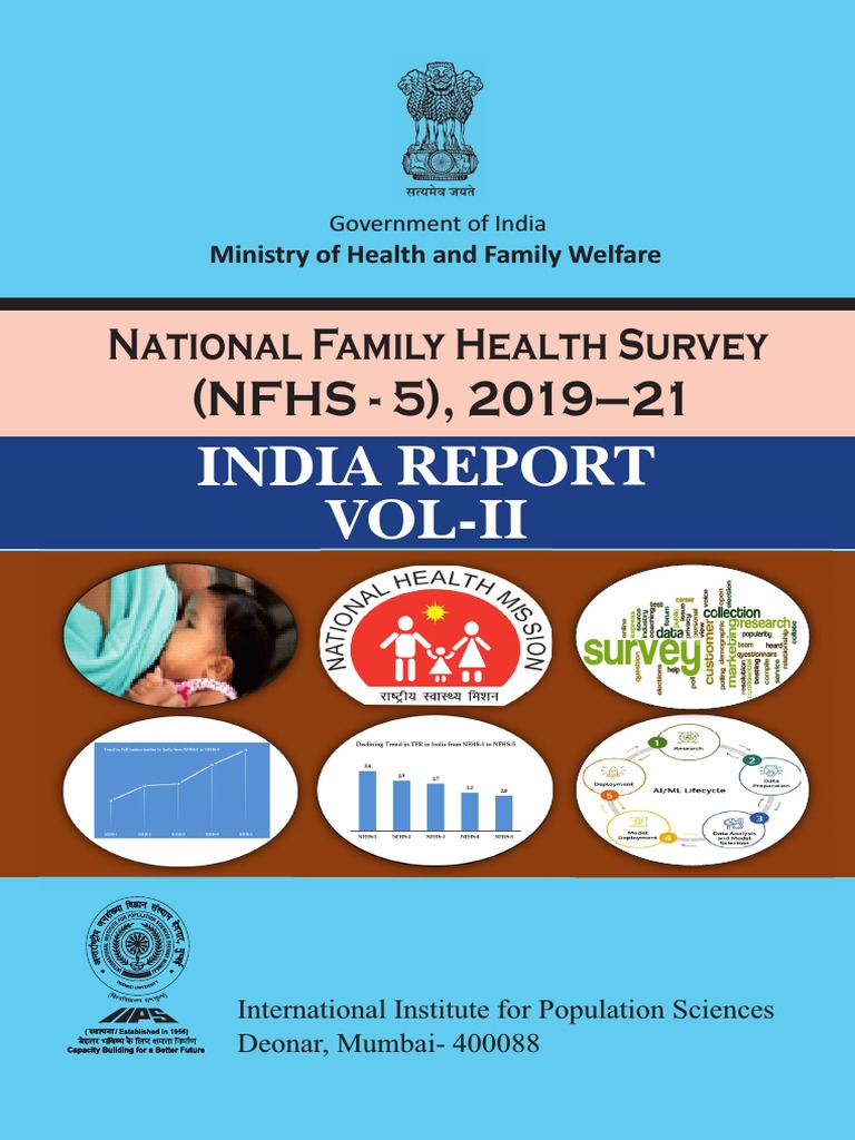 National Family Health Survey (NFHS-5) 2019-21 Vol-II | PDF | Sampling ...