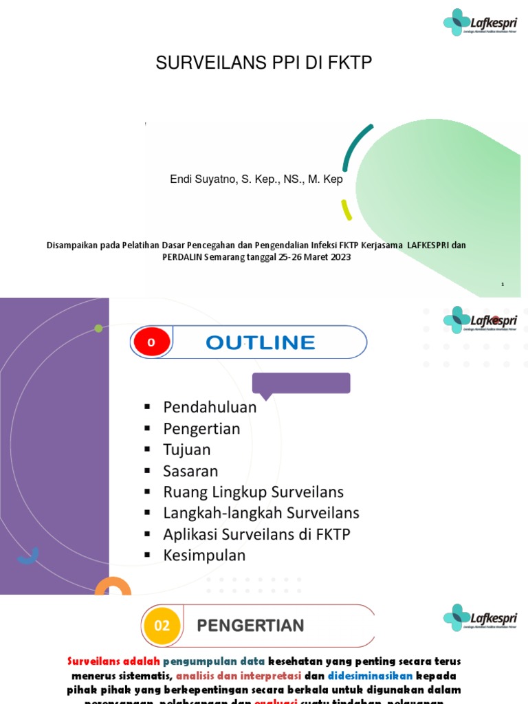 9-1 Ppi Dasar Lafkespri - Surveilans Ppi | PDF