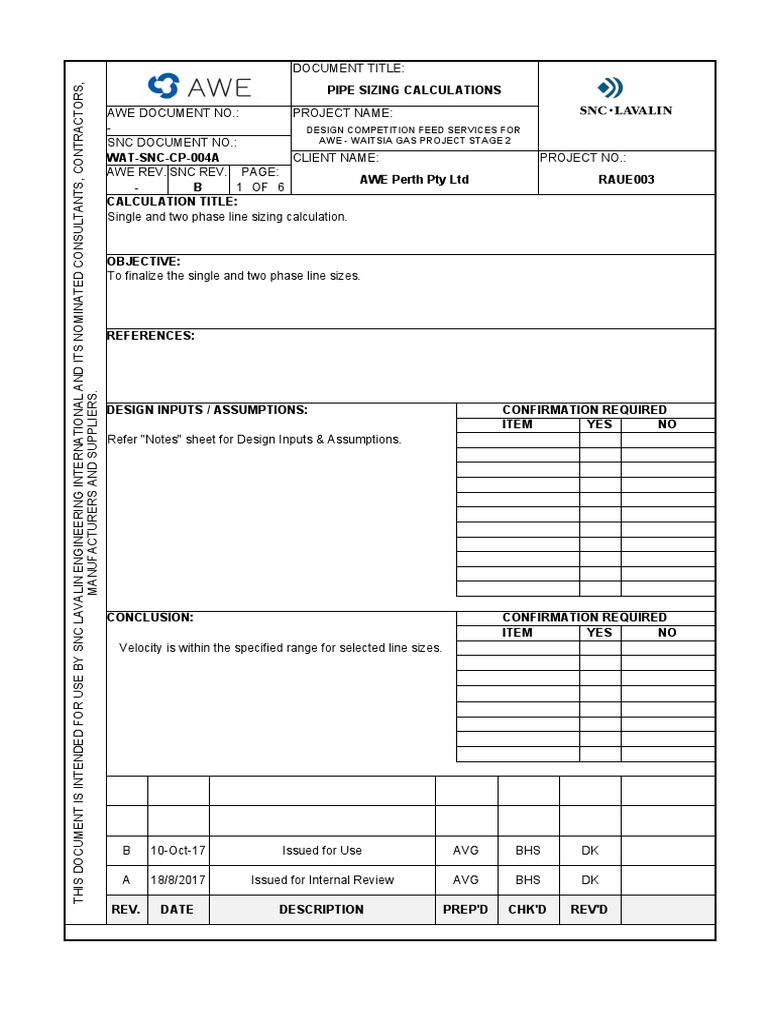 Line Sizing Main | Download Free PDF | Valve | Pipe (Fluid Conveyance)