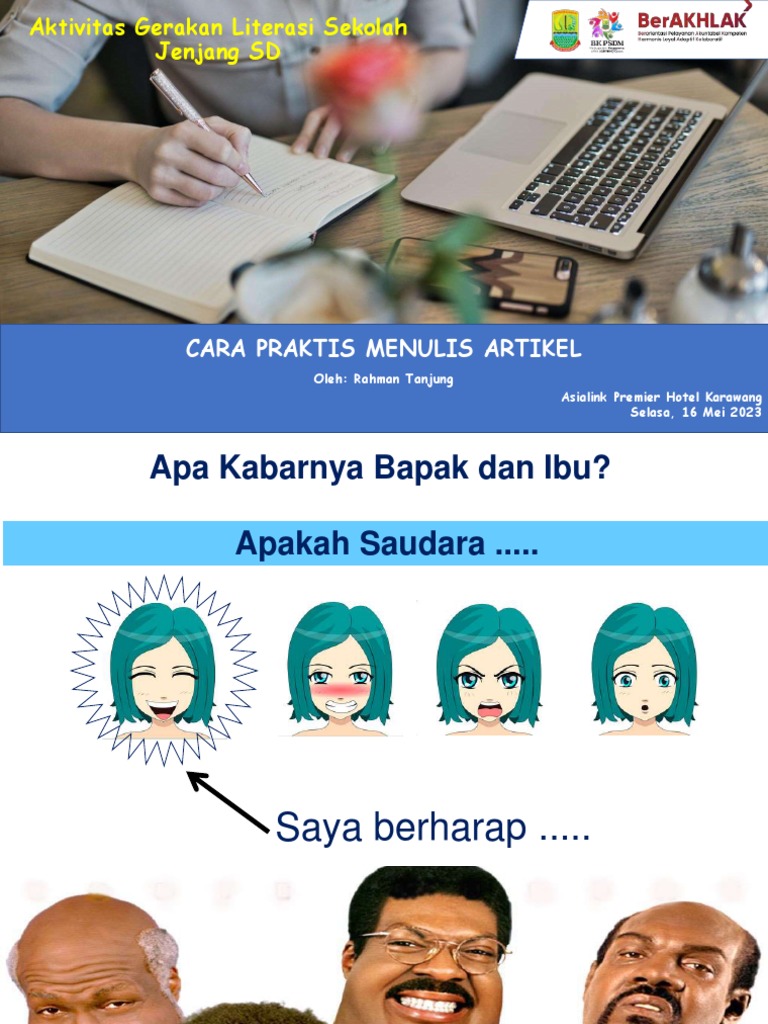 Materi Kepenulisan Artikel GLS SD-SMP | PDF