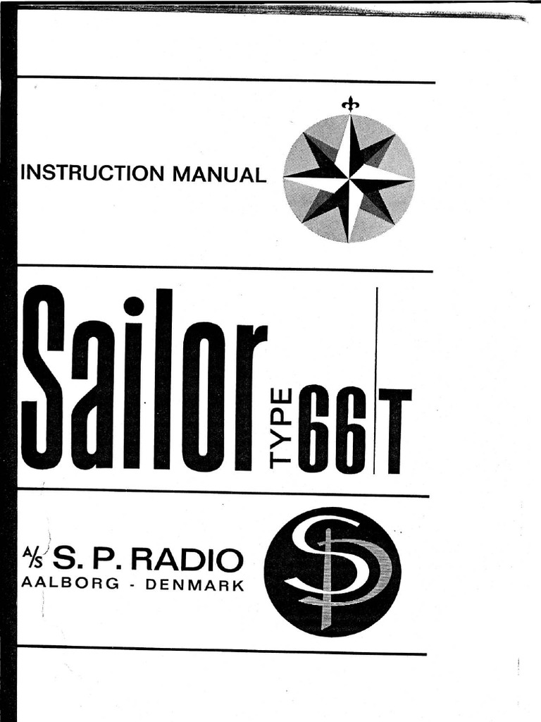 Sailor_66T Manual | PDF