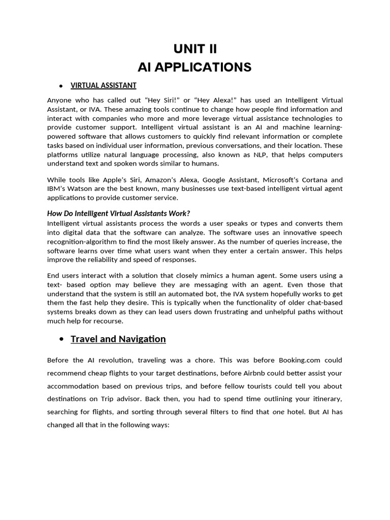 Ai Unit 2 | Download Free PDF | Computer Vision | Debit Card