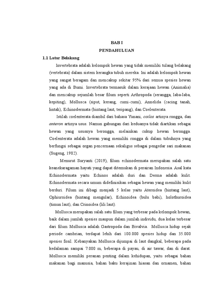 Bab 1 Laporan | PDF