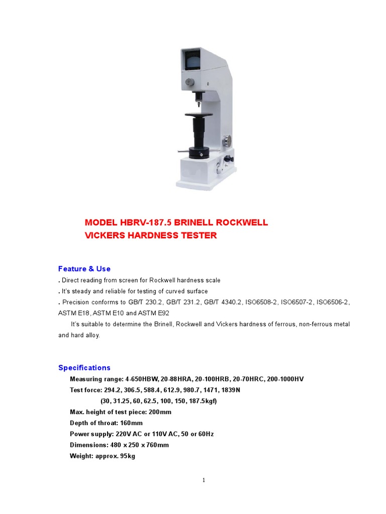 Catalogo HBRV-187 - 5 | PDF