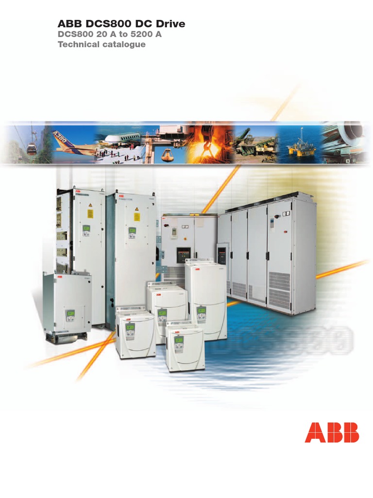 DCS800 DC Drive Technical Guide | PDF | Electric Motor | Electromagnetism