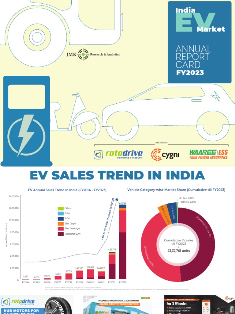 Annual EV ReportCard 2023 JMK Research 4 | PDF | Transport | Vehicles