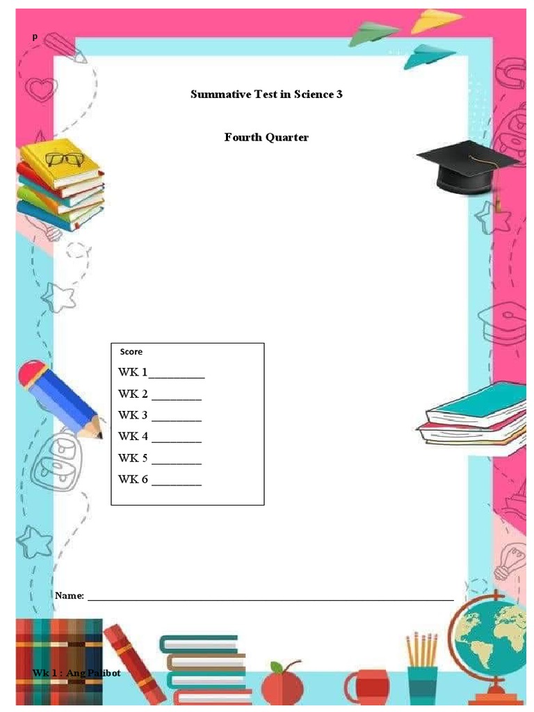 Science Q4 Summative | PDF