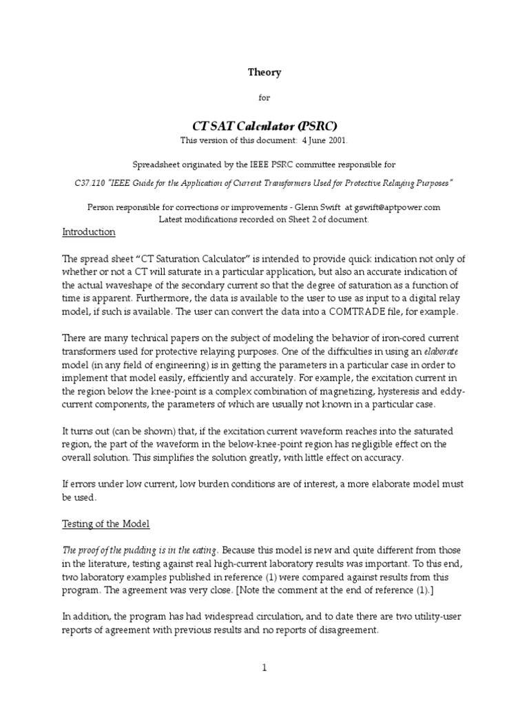 CT SAT Theory (PSRC) | PDF | Root Mean Square | Equations