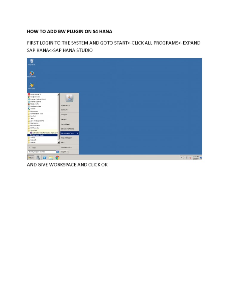 How To Add BW Plugin On S4 Hana | PDF