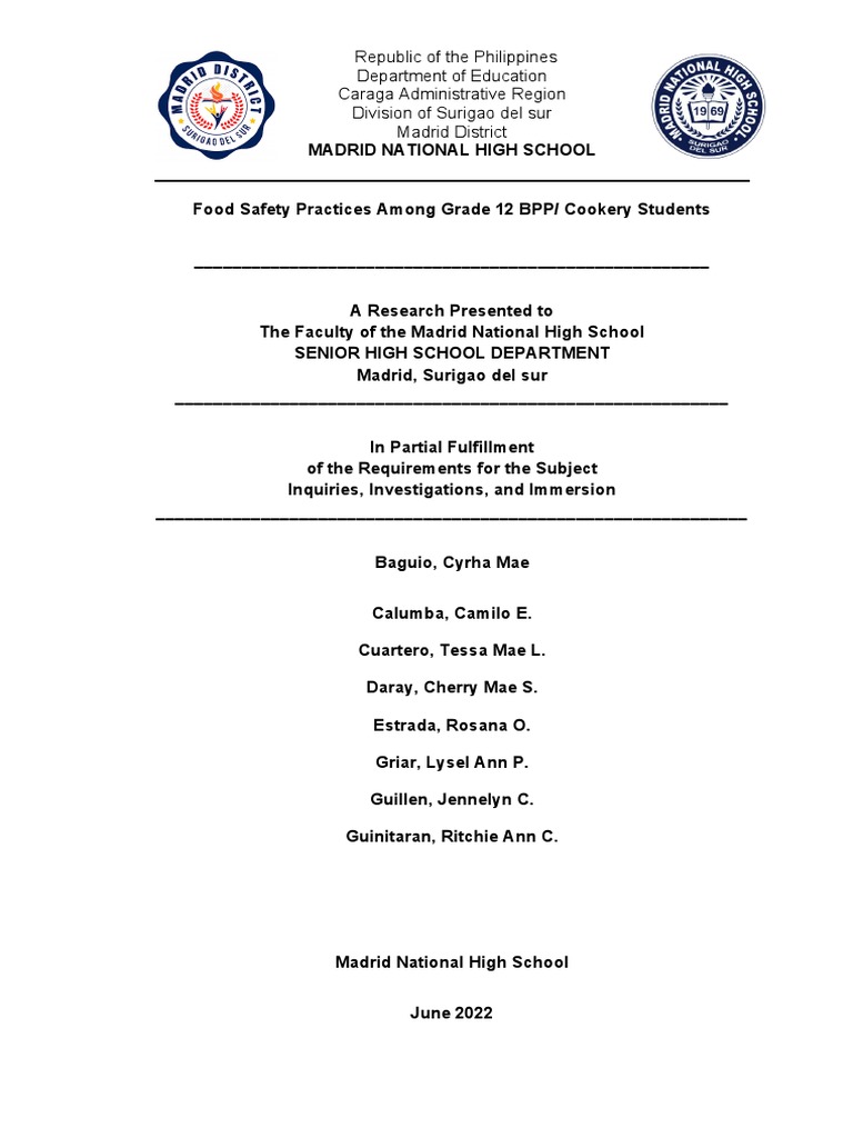 Chapters 1 3 Sample Research Template | Download Free PDF | Sampling ...