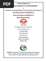 Atul Kumar B.pharm 7th Sem Project Report | PDF | Wellness