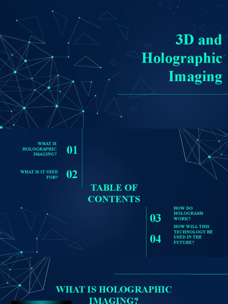 Understanding Holographic Imaging | PDF | Holography | Optics