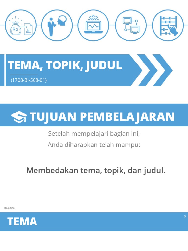 Tema, Topik, Judul | PDF