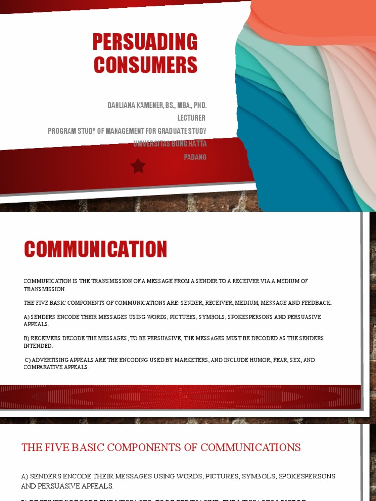 Persuading Consumers | PDF | Advertising | Mass Media