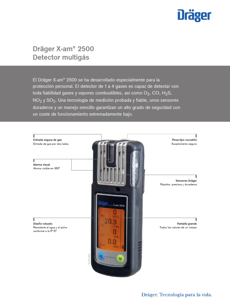 Cargador Drager X Am 125 8320333 Ficha Tecnica | PDF | Ingenieria ...