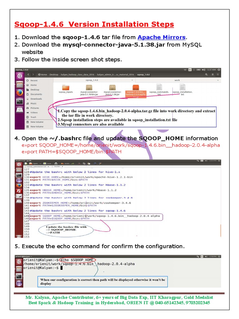 sqoop_1.x_installation_steps | PDF