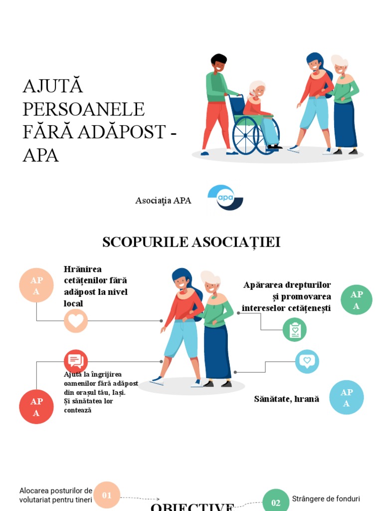 Ajută Persoanele Fără Adăpost - APA | PDF