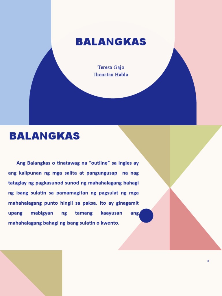 Balangkas | PDF