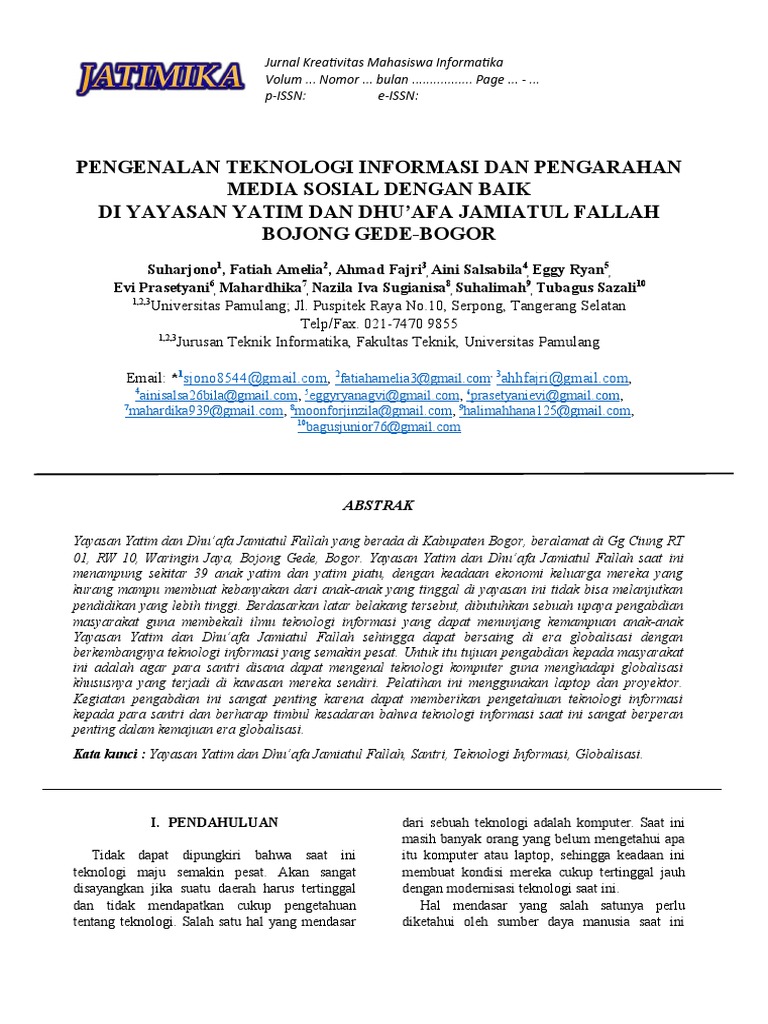 Jurnal PKM | PDF