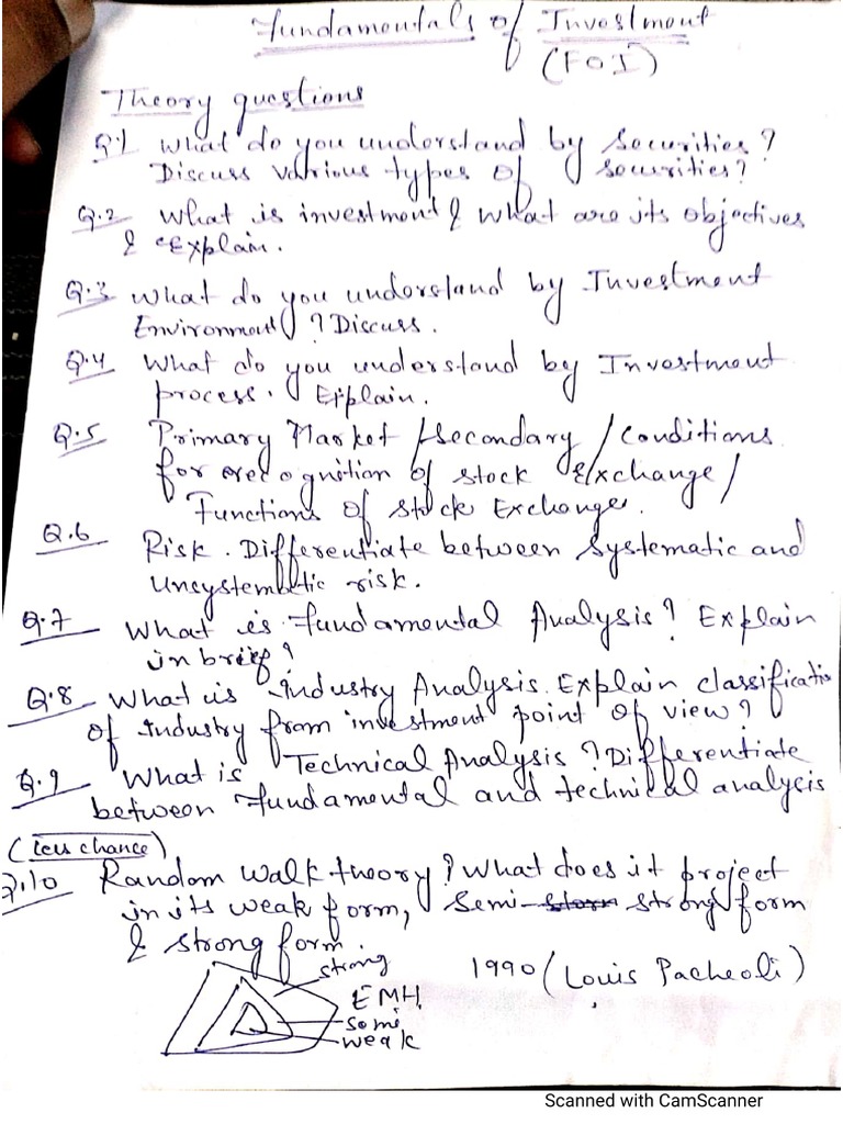 Some Practical & Theory Previous Years | PDF