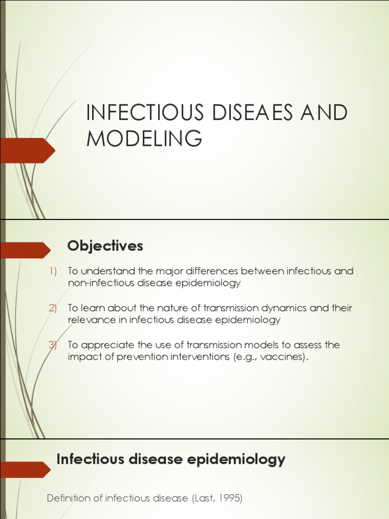 Infectious Diseaes and Modeling | PDF | Infection | Sexually Transmitted Infection