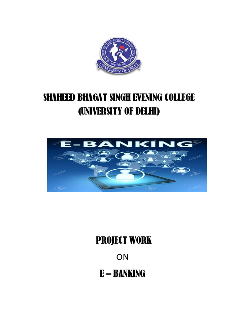 E - Banking PDF | PDF | Online Banking | Banks & Banking