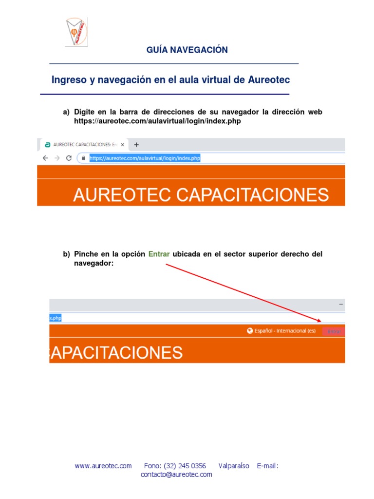 Guía de Navegación Del Participante | PDF | Contraseña | Software